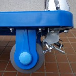 PLA150-DX 静音150 ピタッとロックストッパー付き台車 | 手押し台車 運搬台車の桐生車輌