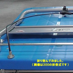 PLA150-DX-HS 静音150 ハンドストッパー台車 | 手押し台車 運搬台車の桐生車輌